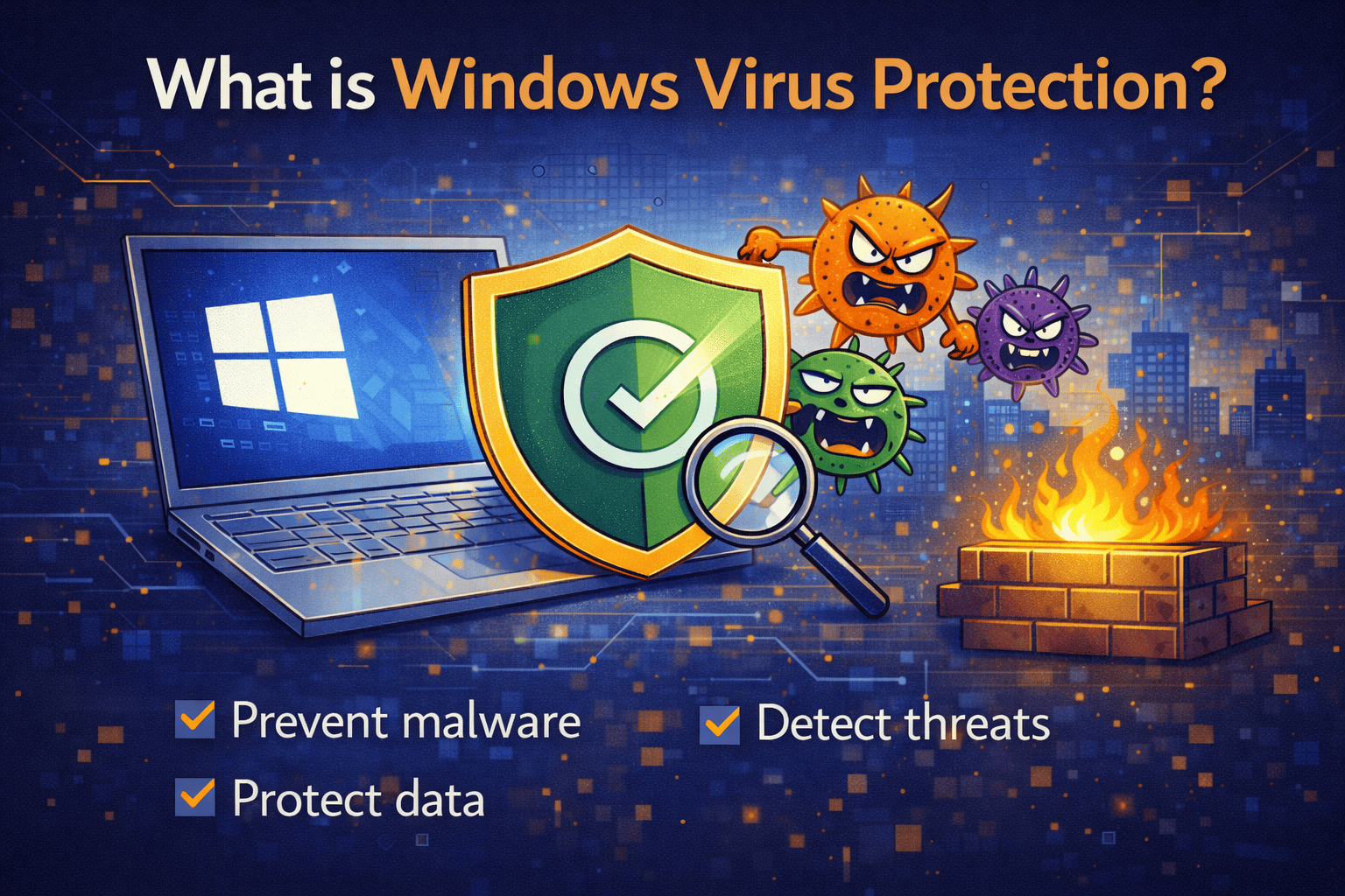Windows Virus Protection | Core Functions